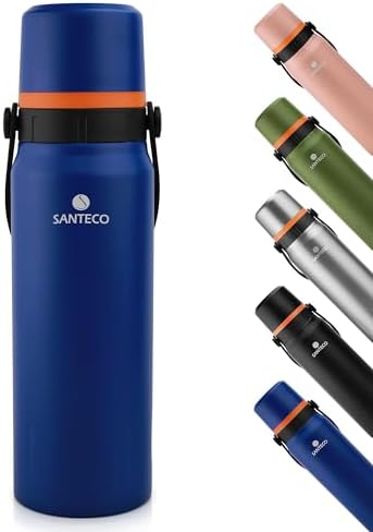 Thermos 81092 Flask, Stainless Steel, Raspberry, 1.2L : Amazon.co.uk ...