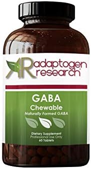 Amazon.com: Adaptogen Research Gaba Chewable | 200 mg of GABA per ...