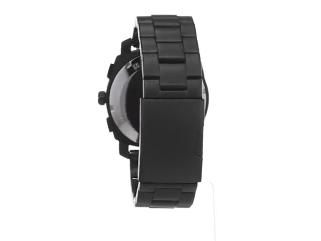 Watch Fossil FS4682 Mens Machine Black Steel Chronograph Watch on ...