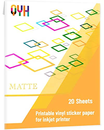 Best Vinyl Labels for Inkjet Printers: Top Printable Vinyl Papers for ...