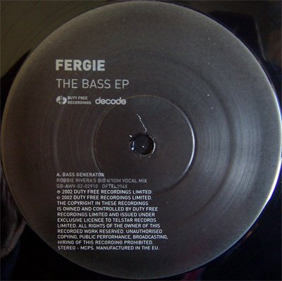 The Bass Ep : Fergie: Amazon.es: CD y vinilos}