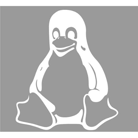 Linux Tux Penguin sticker decal 4" x 5" + Free Shipping