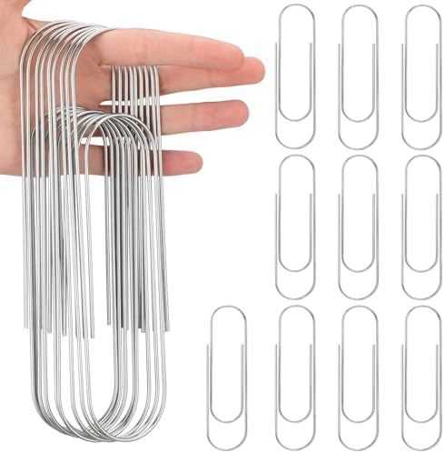 Amazon.com : 10 Pcs 8 Inch Extra Large Paper Clips Jumbo Mega Paperclip ...