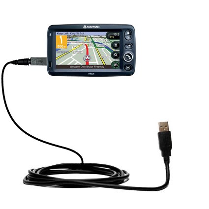 Classic Straight USB Cable Compatible with Navman N60i with Power Hot ...