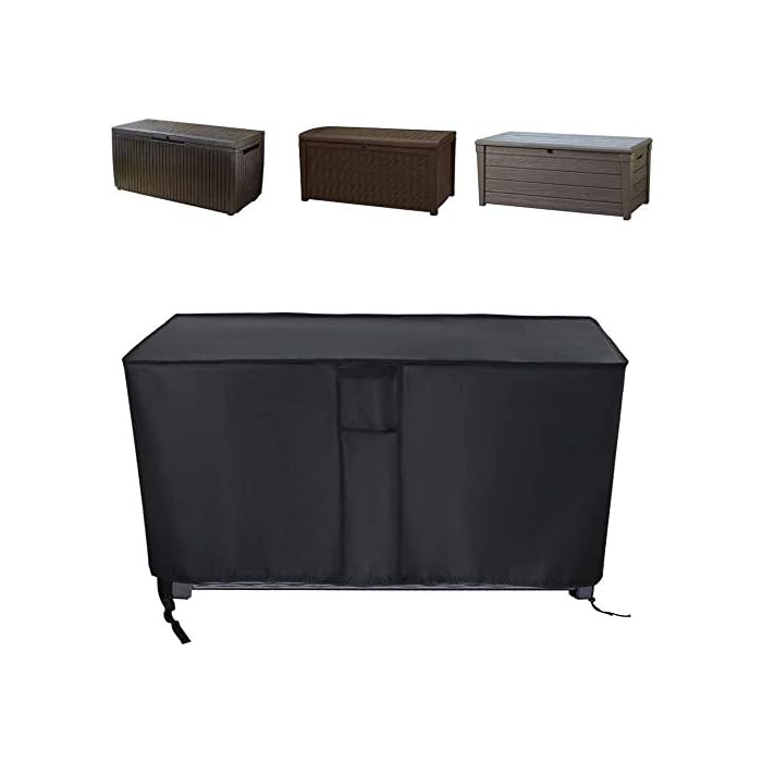 Buy Jungda Outdoor Storage Box Cover for Keter XXL 230 Gallon Plastic ...