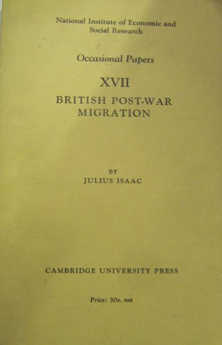 British post-war migration.: Julius. Isaac: Amazon.com: Books