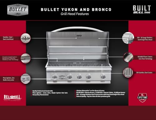 Bullet by Bull Outdoor Products 48209 Yukon Bullet by Bull 5 Burner ...