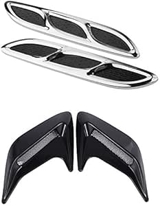 Amazon.com: Nuhikap 2Pcs Car Fake Vents Style Engine Cover Vent ...