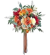 Amazon.com: CherishedMoments 2 PCS Bridesmaid Wedding Bouquet, Burnt ...