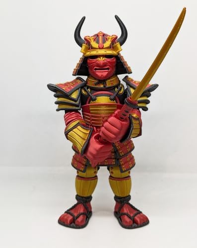 Amazon.com: Whattiho 3D Printed Samurai Action Figure - Multicolor 7 ...