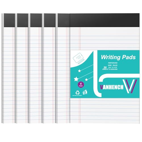 Snapklik.com : Vanhench 6-Pack Note Pads Legal Pads, Small NotePads ...