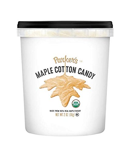 Amazon.com: Parker's Maple Organic Maple Cotton Candy, 2 Ounce (56g ...