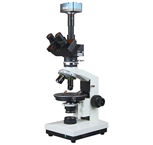 Radical Professional Trinocular Geology Polarizing Microscope W Full ...