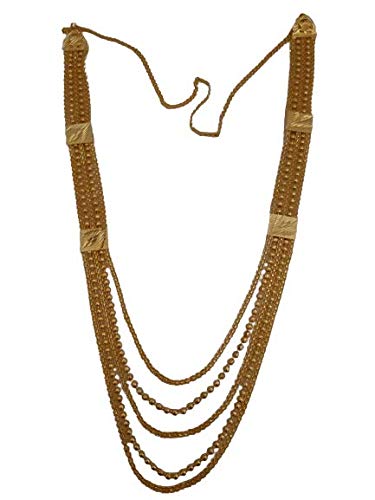 Parna Traditional Gold Plated Multistrand Kasulaperu Maharani Line 28 ...