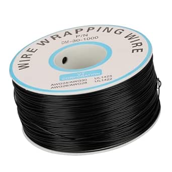 Yosoo Single Copper Wire Strand Electric Cable Wrapping Wire 1Roll ...