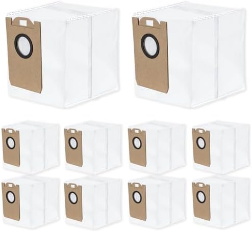 Amazon.com - 10 Pack D10 Dust Bags Compatible for Dreametech D10 Plus ...