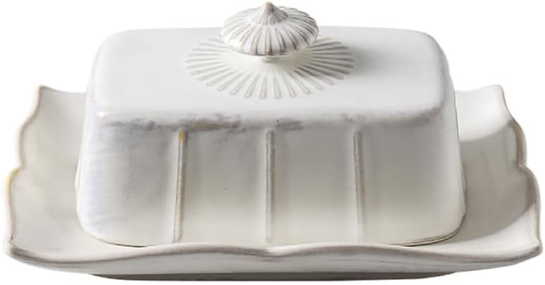 Amazon.com | WAIT FLY Vintage Ceramic Butter Dish with Lid for Kitchen ...