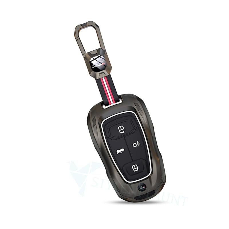 STYLENFLAUNT® Luxury Waterproof Soft Silicon Car Key Shell with ...