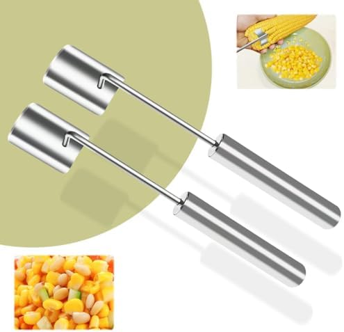 Amazon.com: Corn Peeler,New Long Handle Stainless Steel Corn Stripper ...