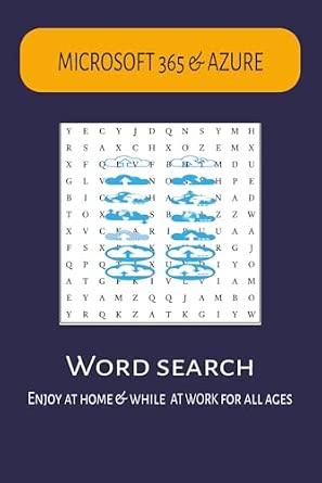 Microsoft 365 & Azure Word Search Puzzle Book: Word Searches with easy ...
