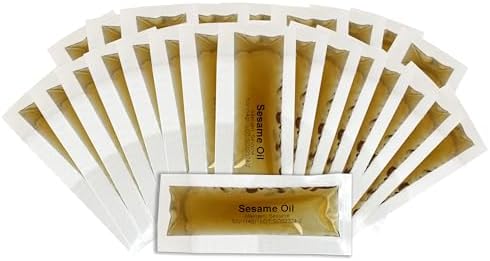 Amazon.com : crait Sesame Oil Packets Single Serve – Pack of 20 ...