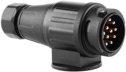 Trailer Plug, 12V 13-Pin Electric Trailer Plug Plastic 13-Pin Cable ...
