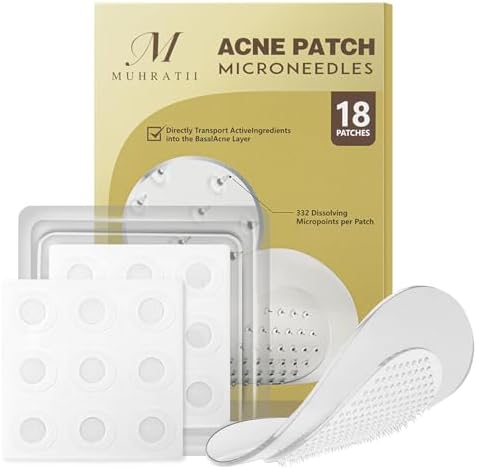 Amazon.com: 2 Pcs Microdart Acne Patch for Face, Hyaluronate, Salicylic ...