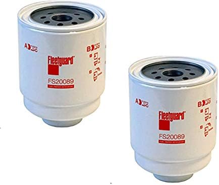 Amazon.com: FS20089 Fleetguard Fuel Filter/Water Separator (Pack of 2 ...