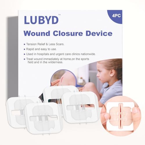 Amazon.com: LUBYD Emergency Wound Closure Steri Strips,Quick Clot Zip ...