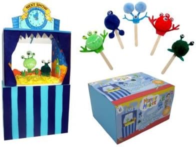Mister Maker 3D Alien Puppet Show Kit Included in the box, which ...