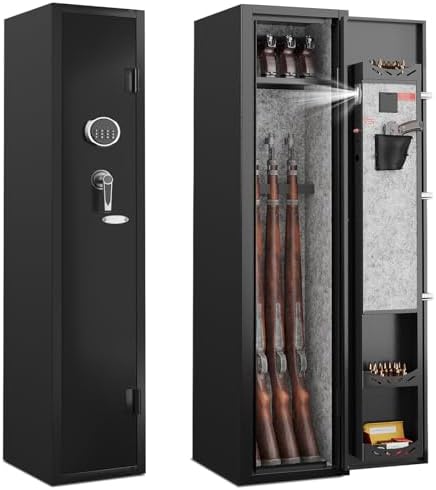 Amazon.com: Pochar Under Bed Gun Safe Drawer for AR Rifle - Long ...