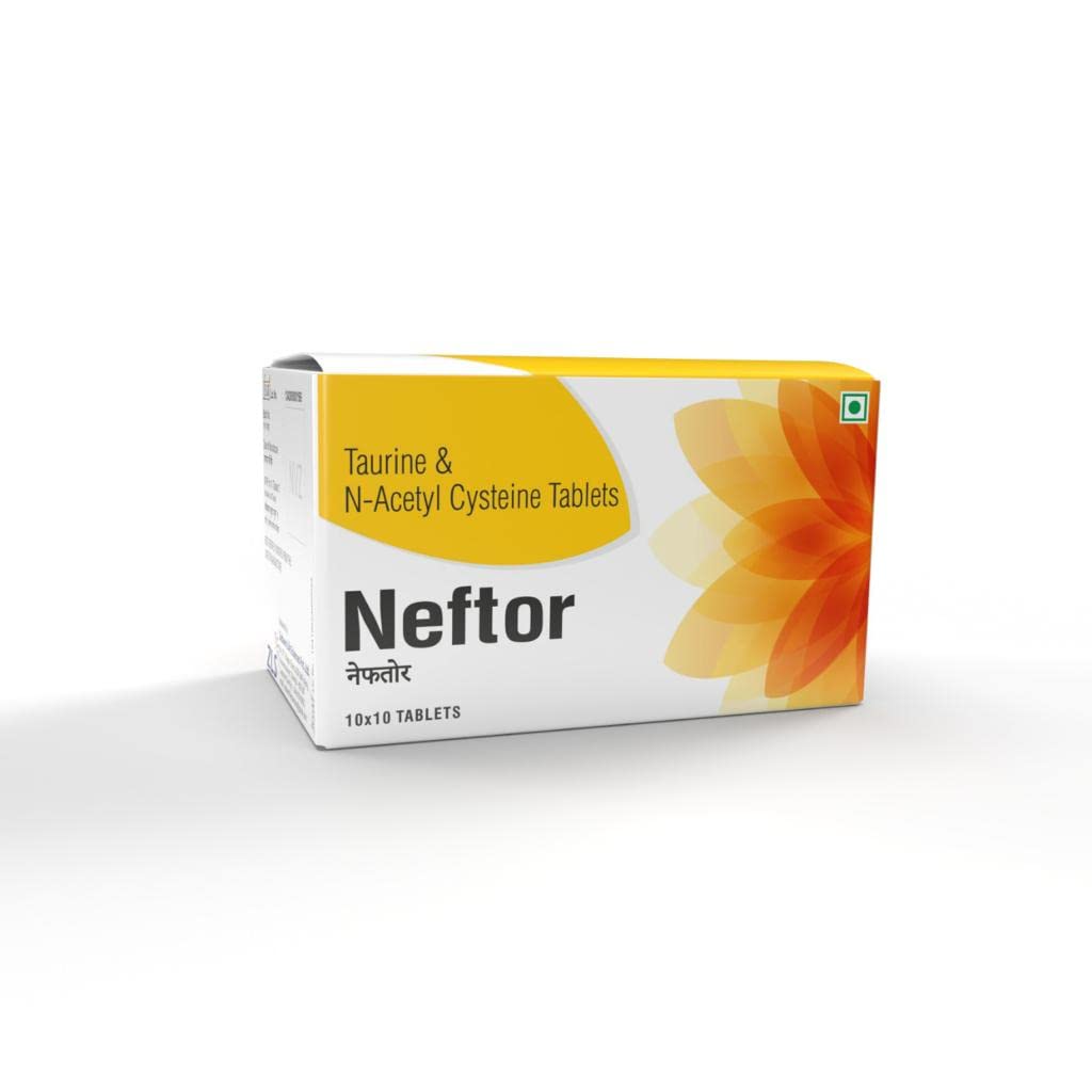 TAURINE & N ACETYL CYSTEINE TABS (100 TABS PACK) : Amazon.in: Health ...