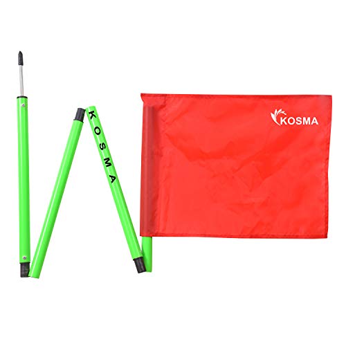 Kosma Set of 4PC Collapsible Corner Flag |Foldable Football Training ...