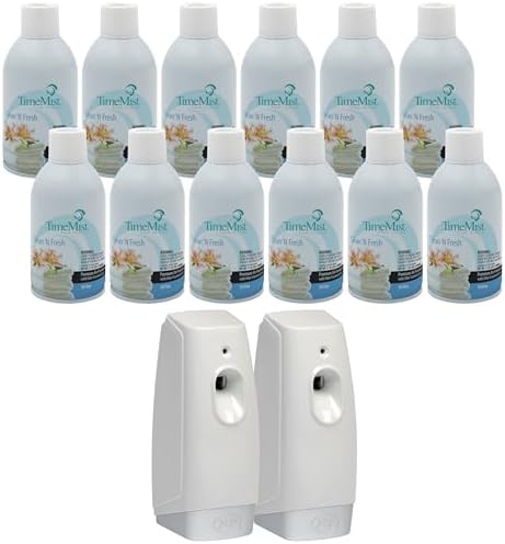Amazon.com: TimeMist Premium Metered Air Freshener Refills, Clean ...
