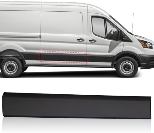Amazon.com: APASQRO Side Sliding Door Body Molding Trim for Transit 150 ...