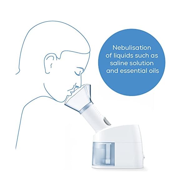 Beurer SI40 Steam Inhaler | Soothing steam Treatment for The Upper ...