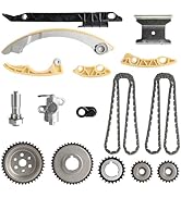 Amazon.com: PUENGSI Engine Timing Chain Kit Tensioner Compatible with 2 ...