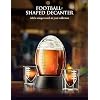 Amazon.com | Football Whiskey Decanter Set with 2 Glasses, The Wine ...