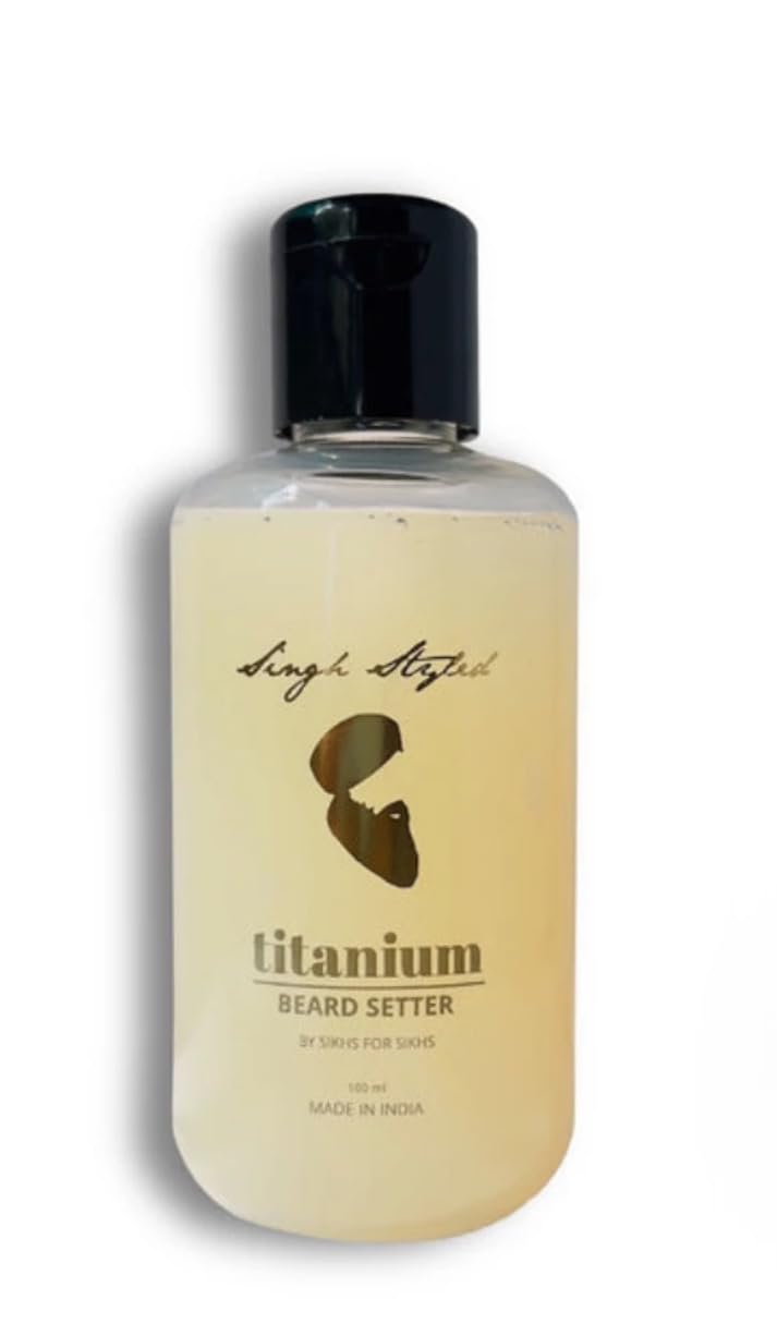 Buy Singh Styled Titanium Beard Setter for Men -Beard Styler & Mustache ...