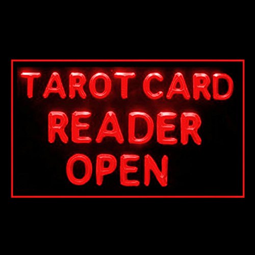 Amazon.com : 180087 Tarot Card Reader Psychic Open Shop Window Decor ...