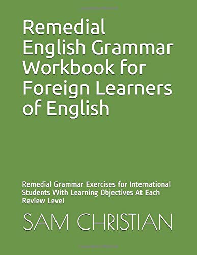 Amazon.com: Remedial English Grammar Workbook for Foreign Learners of ...