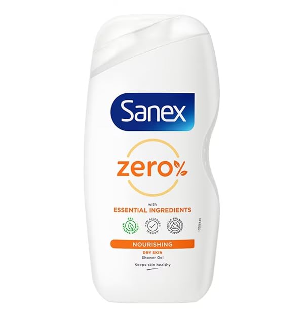 Sanex Zero% Nourishing Shower Gel 500ml for Dry Skin : Amazon.co.uk: Beauty