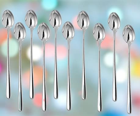 Buy Cring appliances .Pack of 10 (Long Handle) Spoons, Food Grade ...