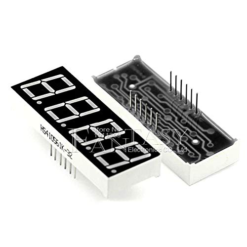 Amazon.com: 5pcs Digital Tube Segment Common Cathode Red 4 Bit Digital ...