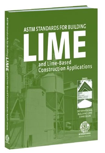 ASTM Standards for Building Lime and Lime-Based Construction ...