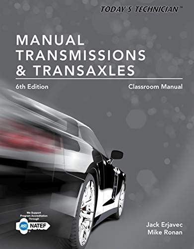 Today's Technician: Manual Transmissions and Transaxles Classroom ...