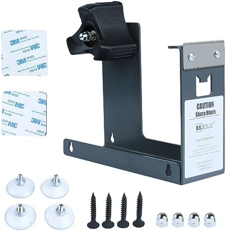 Amazon.com : U.S. Solid Iron Desktop Tape Dispenser - 2.5 Inch Wide, 3 ...