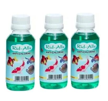 Anti Chlorine Fish Care Liquid (300 ml) 100 ml Each Set of 3 of Anti ...