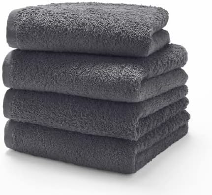 Diamond Tex 4 Pack Cotton Face Cloth Set 30x30cm Flannel Washcloth ...