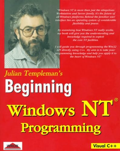 Beginning Windows Nt Programming: Templeman, Julian: 9781861000170 ...